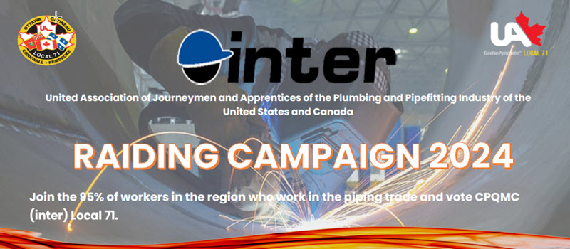United Association (UA) Local 71 Ottawa-Gatineau-Cornwall | Plumbers ...